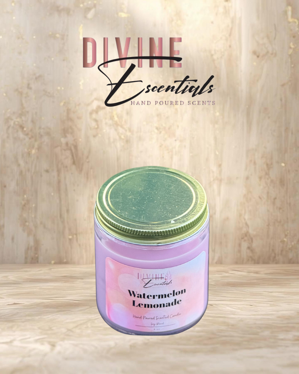 Watermelon Lemonade Scented Candle – Divine Escentials